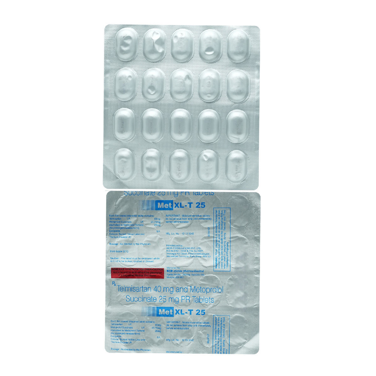 Met XL-T 25 Tablets | Uses, Side Effects, Price | Apollo Pharmacy