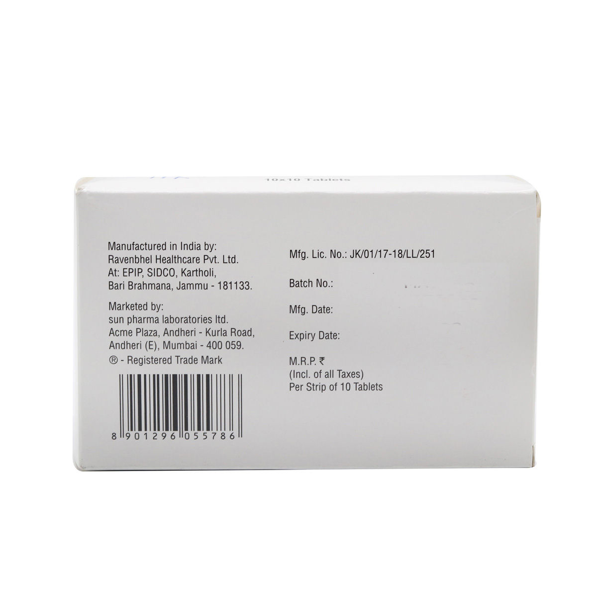 Metosartan LN 25 Tablet 10's Price, Uses, Side Effects, Composition ...