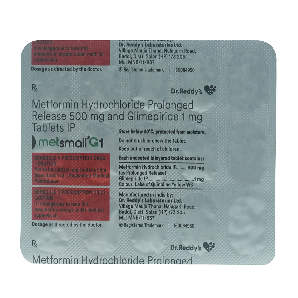 Metsmall G1 Tablet | Uses, Side Effects, Price | Apollo Pharmacy