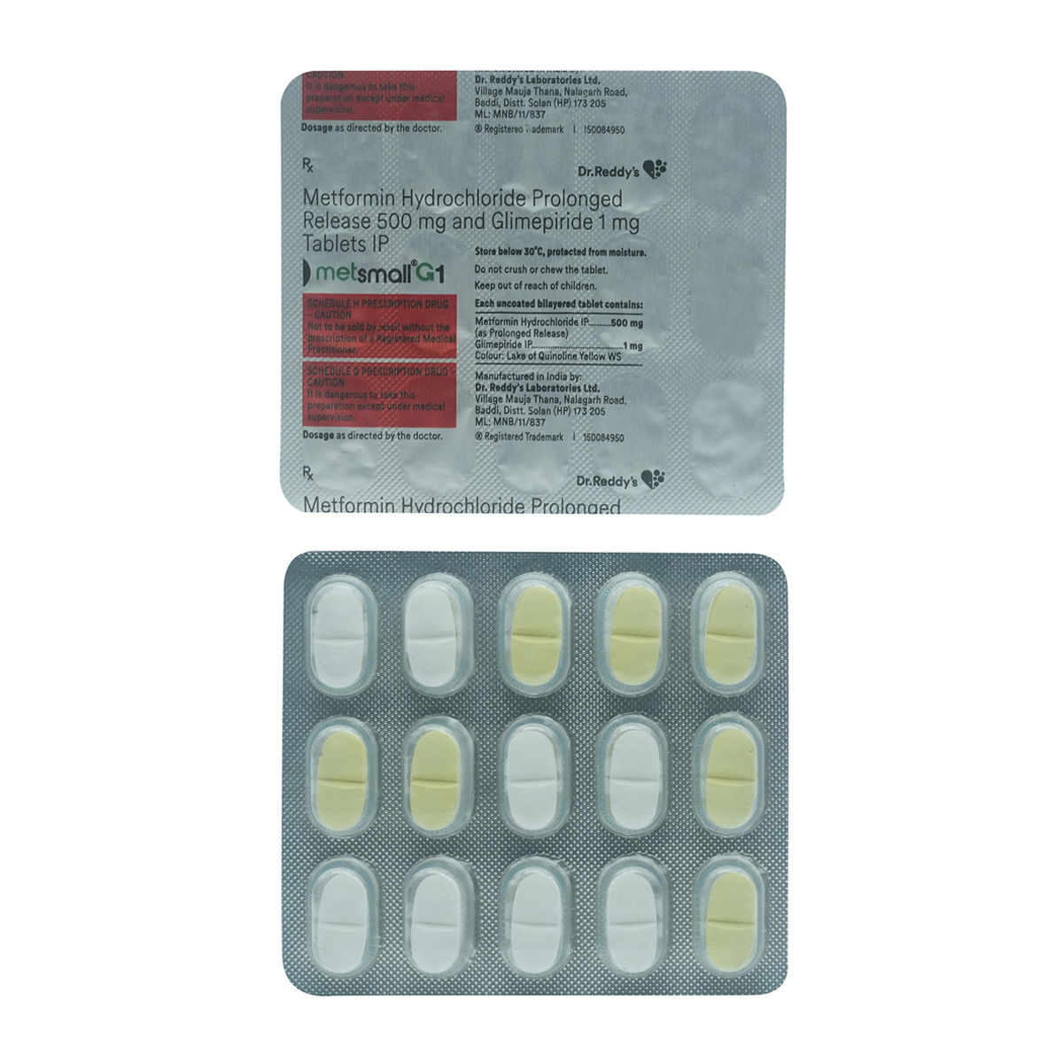Metsmall G1 Tablet 15's Price, Uses, Side Effects, Composition - Apollo ...