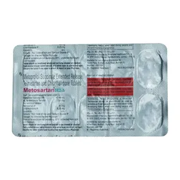 Metosartan CH 50/6.25/40mg Tablet | Uses, Side Effects, Price | Apollo ...