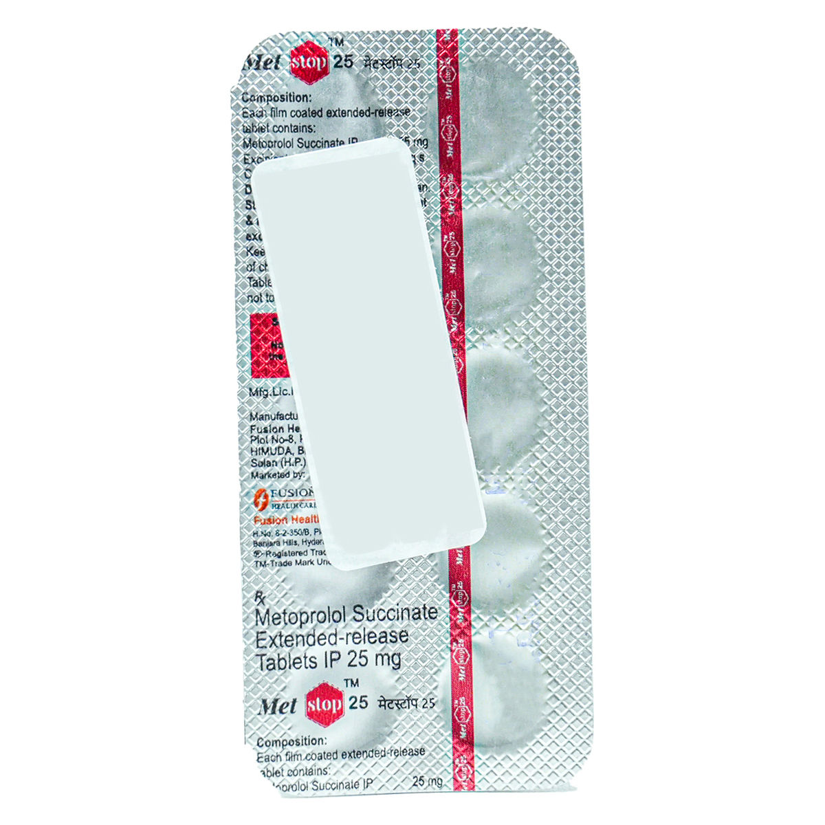 Metstop 25 Tablet 10's Price, Uses, Side Effects, Composition - Apollo ...