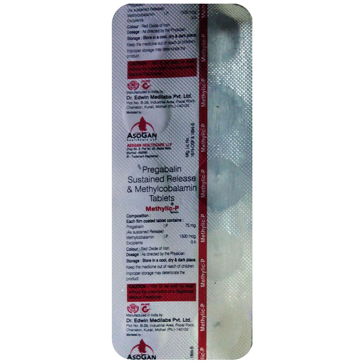 Methylic-P Tablet | Uses, Side Effects, Price | Apollo Pharmacy