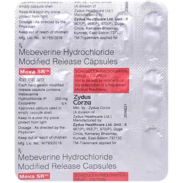 Meva SR 200 Capsule | Uses, Side Effects, Price | Apollo Pharmacy