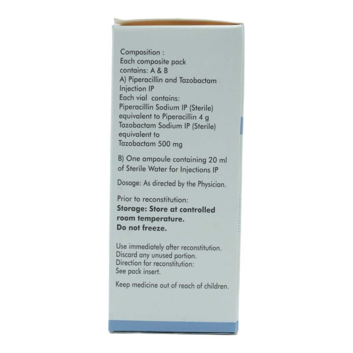 Microtaz 4.5gm Injection 1's Price, Uses, Side Effects, Composition ...