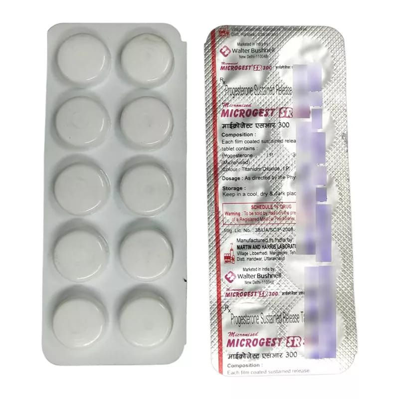 Microgest SR 300 Tablet | Uses, Side Effects, Price | Apollo Pharmacy