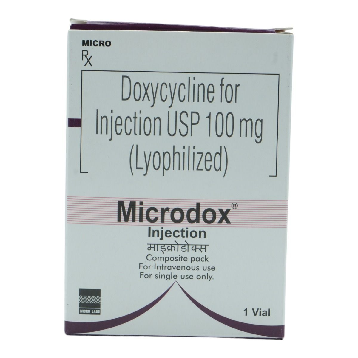 Microdox 100 mg Injection | Uses, Side Effects, Price | Apollo Pharmacy