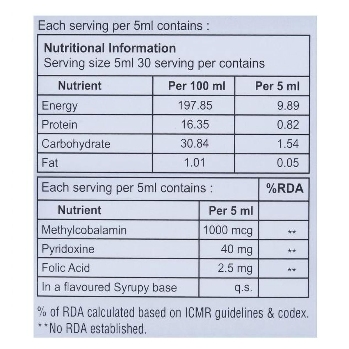 Micob Sugar Free Syrup 150 ml Price, Uses, Side Effects, Composition ...