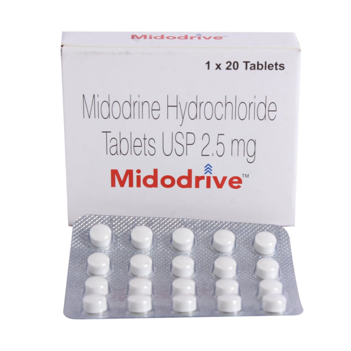 Midodrive Tablet 20's Price, Uses, Side Effects, Composition - Apollo ...