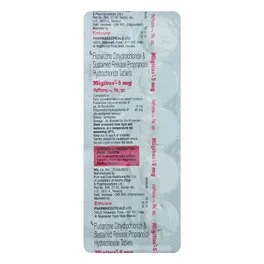 Migitus-5Mg Tablet | Uses, Side Effects, Price | Apollo Pharmacy