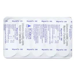 Migrate Q 300Mg Capsule 10S | Uses, Side Effects, Price | Apollo Pharmacy