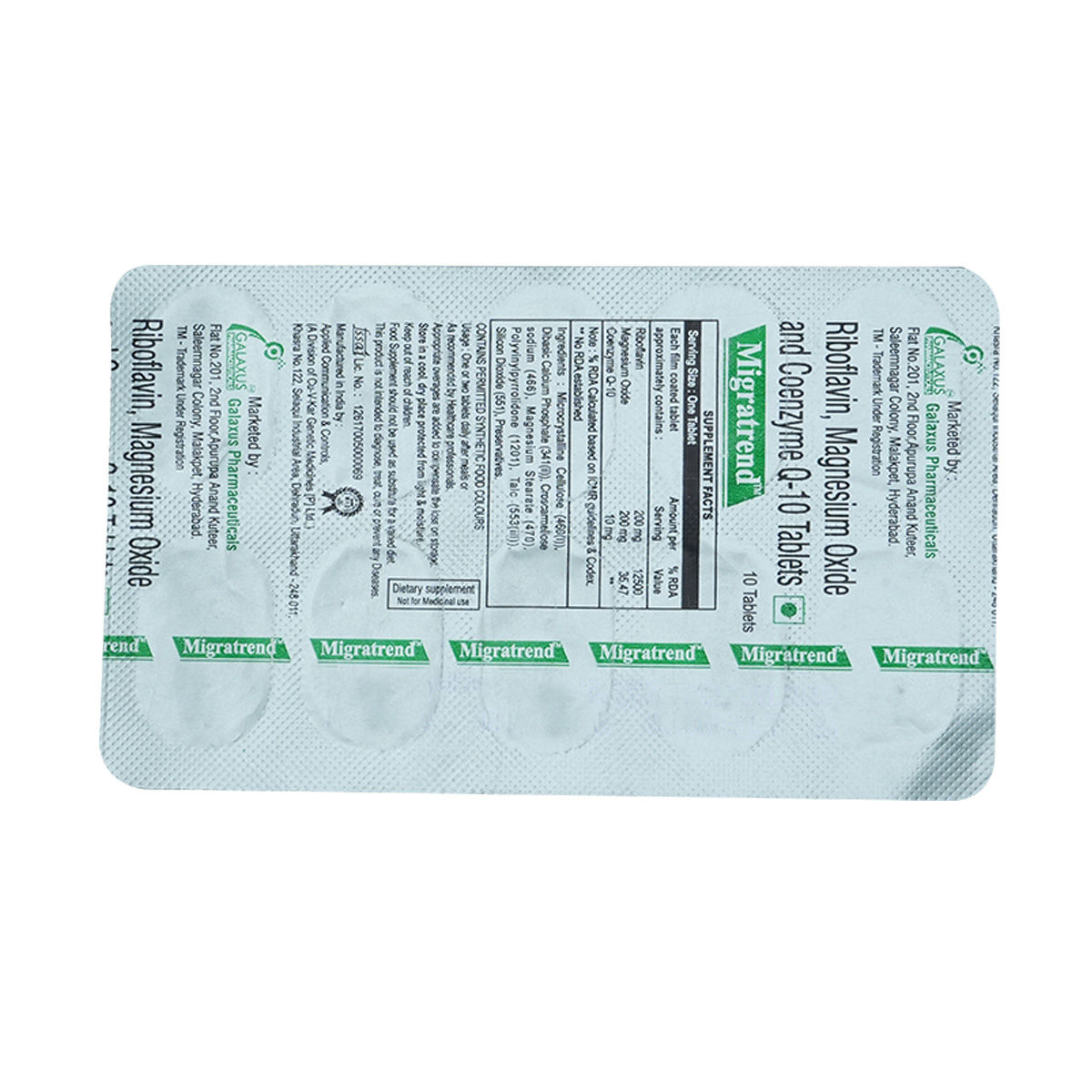 Migratrend Tablet 10's Price, Uses, Side Effects, Composition - Apollo ...