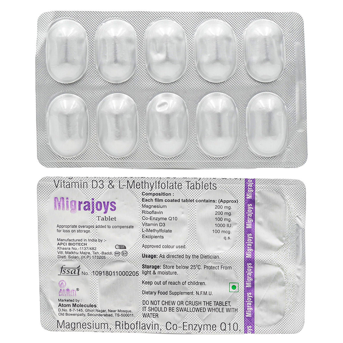 Migrajoys Tablet | Uses, Side Effects, Price | Apollo Pharmacy