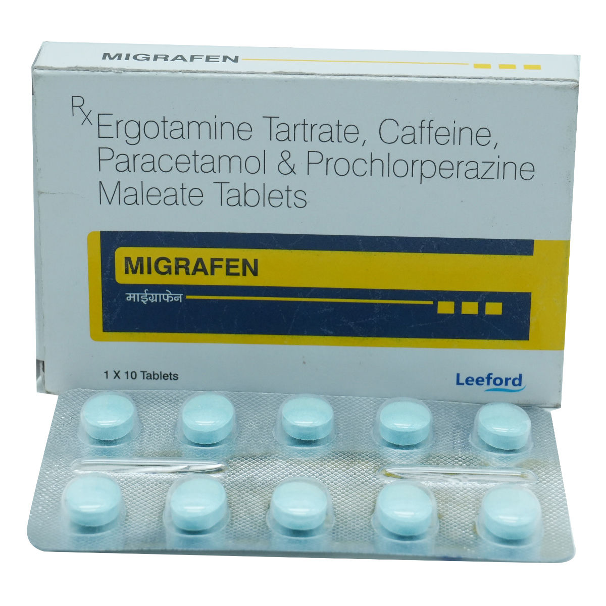 Migrafen Tablet 10's Price, Uses, Side Effects, Composition - Apollo ...