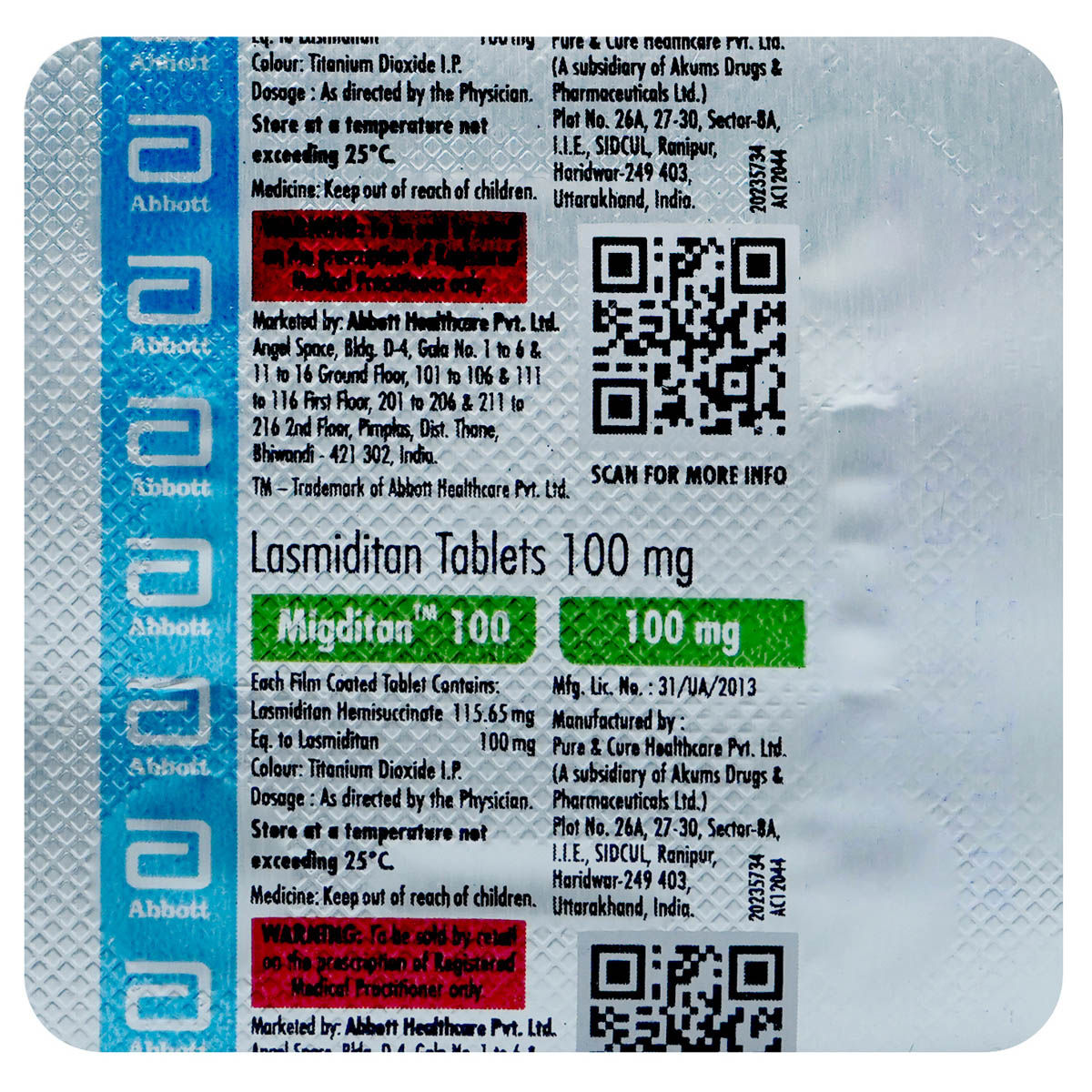 Migditan 100 Tablet 4's | Uses, Side Effects, Price | Apollo Pharmacy