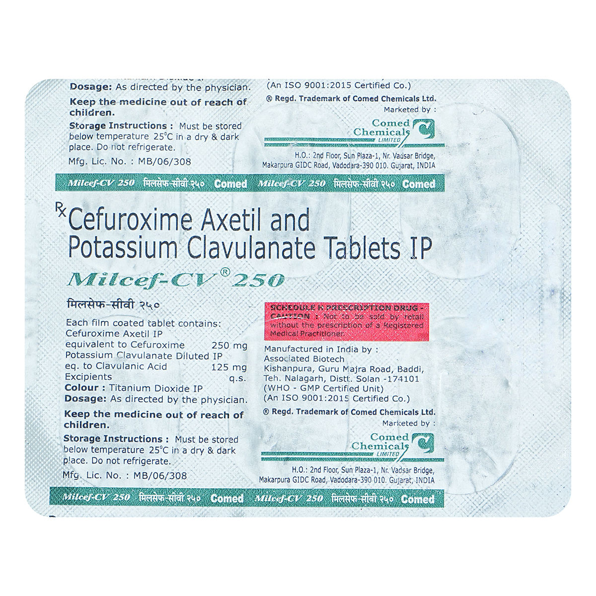 MILCEF CV250MG TABLET | Uses, Side Effects, Price | Apollo Pharmacy