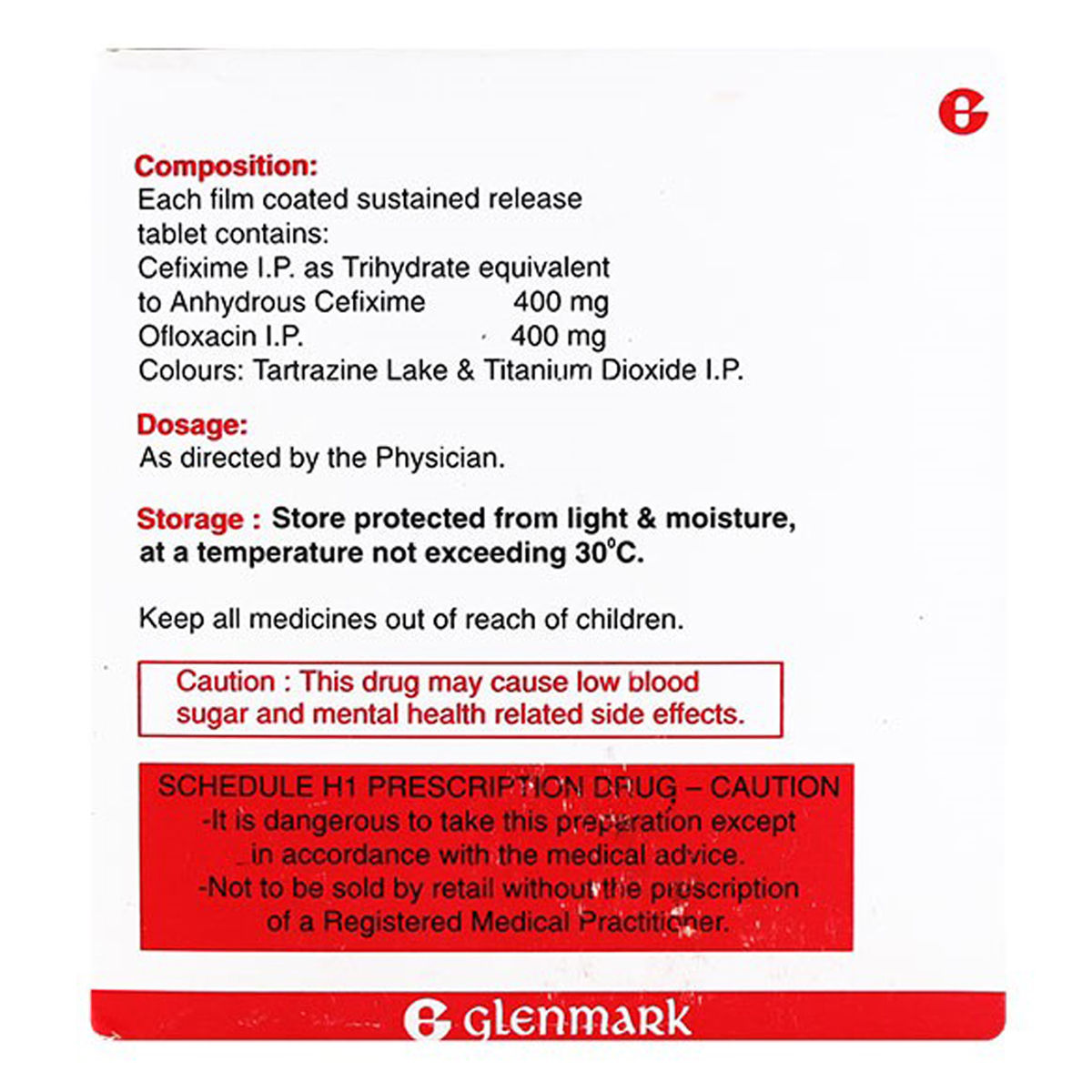 Milixim-O 400 SR Tablet 5's Price, Uses, Side Effects, Composition ...