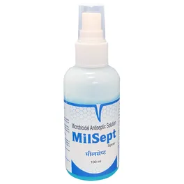 Milsept Microbicidal Antiseptic Spray | Uses, Side Effects, Price ...