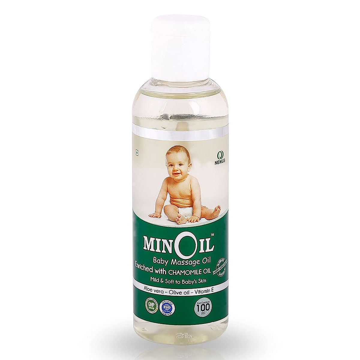 Buy Minoil Baby Massage Oil, 100 ml | 19 Minutes Delivery | Apollo Pharmacy
