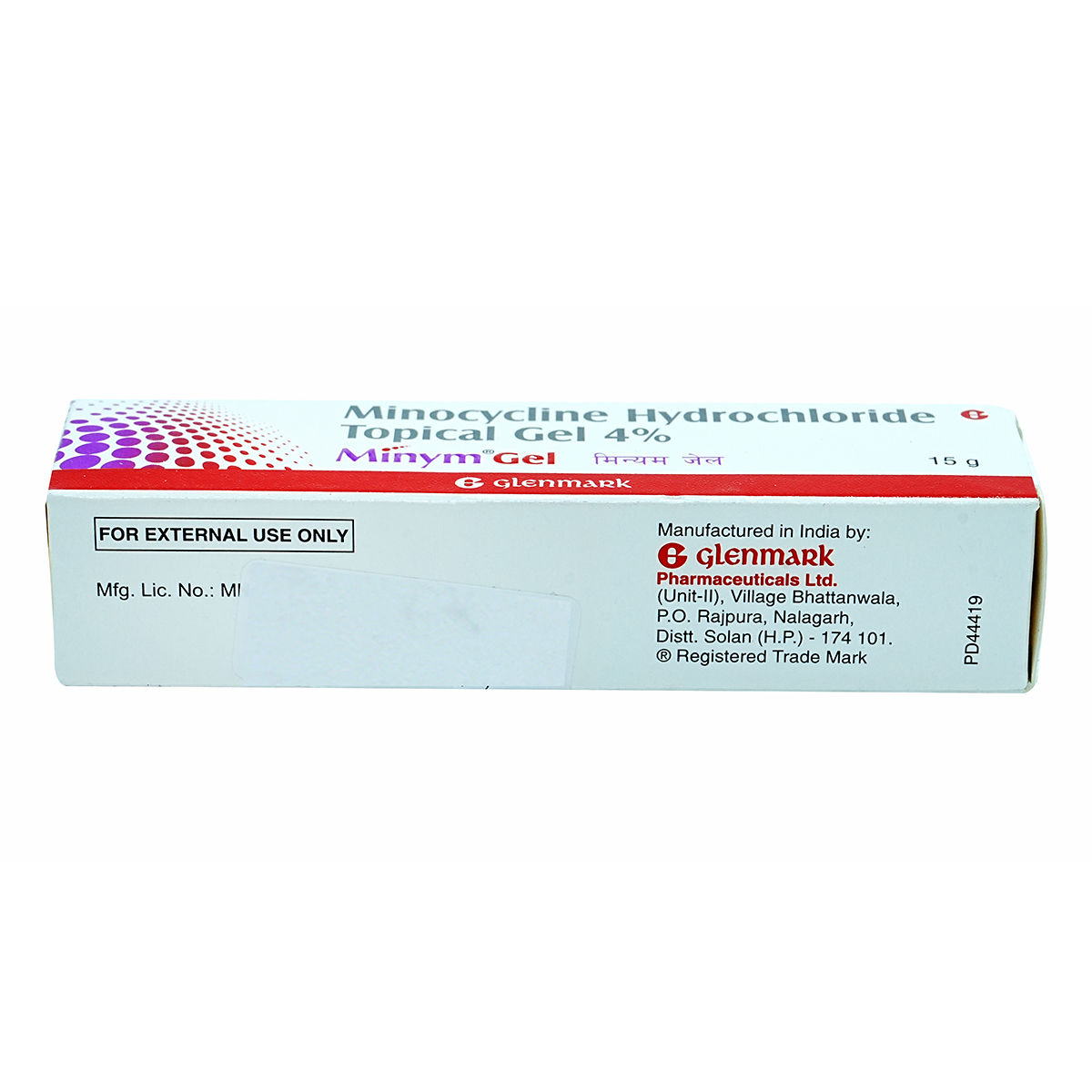 Minym 4% Gel 15 gm | Uses, Side Effects, Price | Apollo Pharmacy