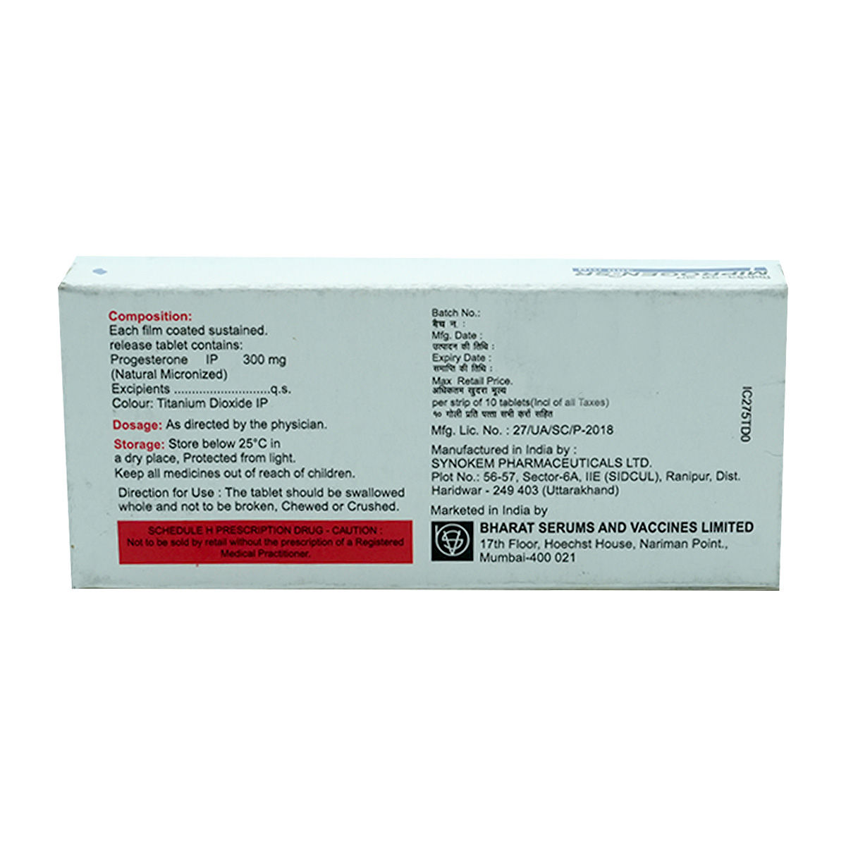 Miprogen SR 300 Tablet 10's Price, Uses, Side Effects, Composition ...