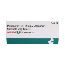 Mirbeg S 25 Tablet | Uses, Side Effects, Price | Apollo Pharmacy