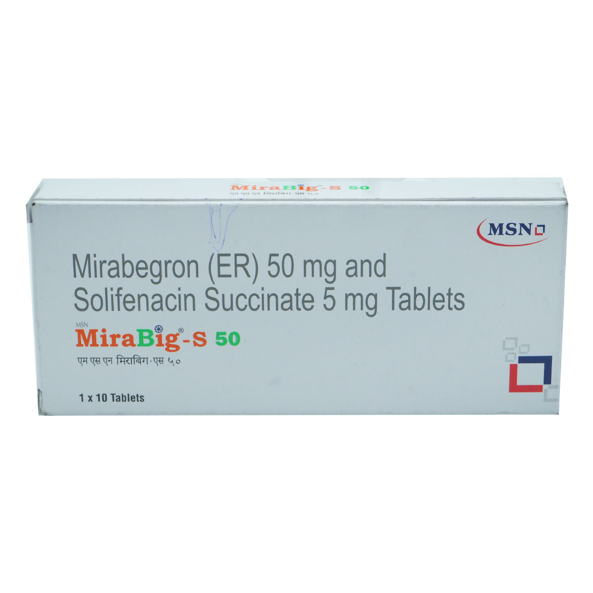 Mirabig-S 50 Tablet | Uses, Side Effects, Price | Apollo Pharmacy