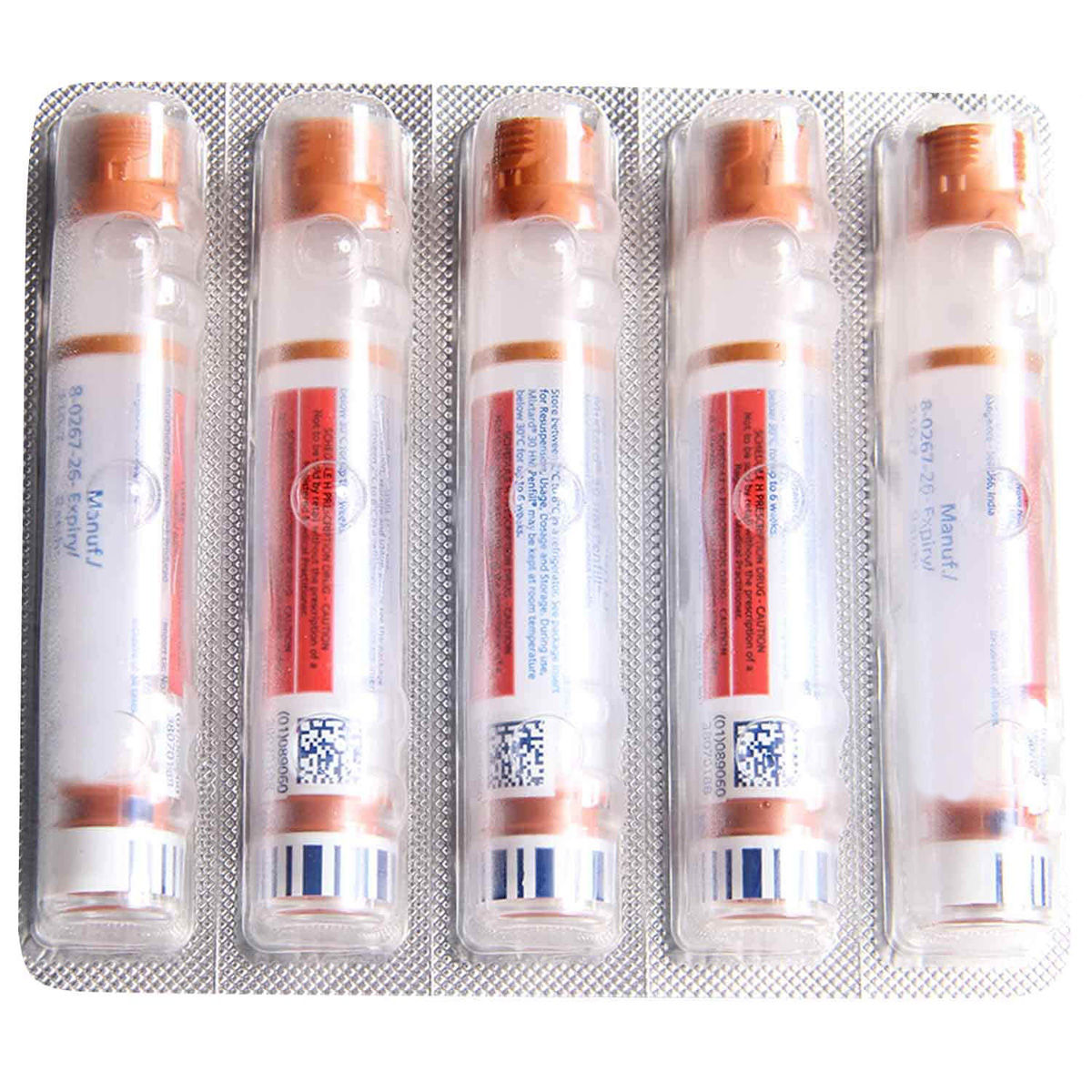 Mixtard 30 HM 100IU/ml Penfill 3 ml | Uses, Side Effects, Price ...