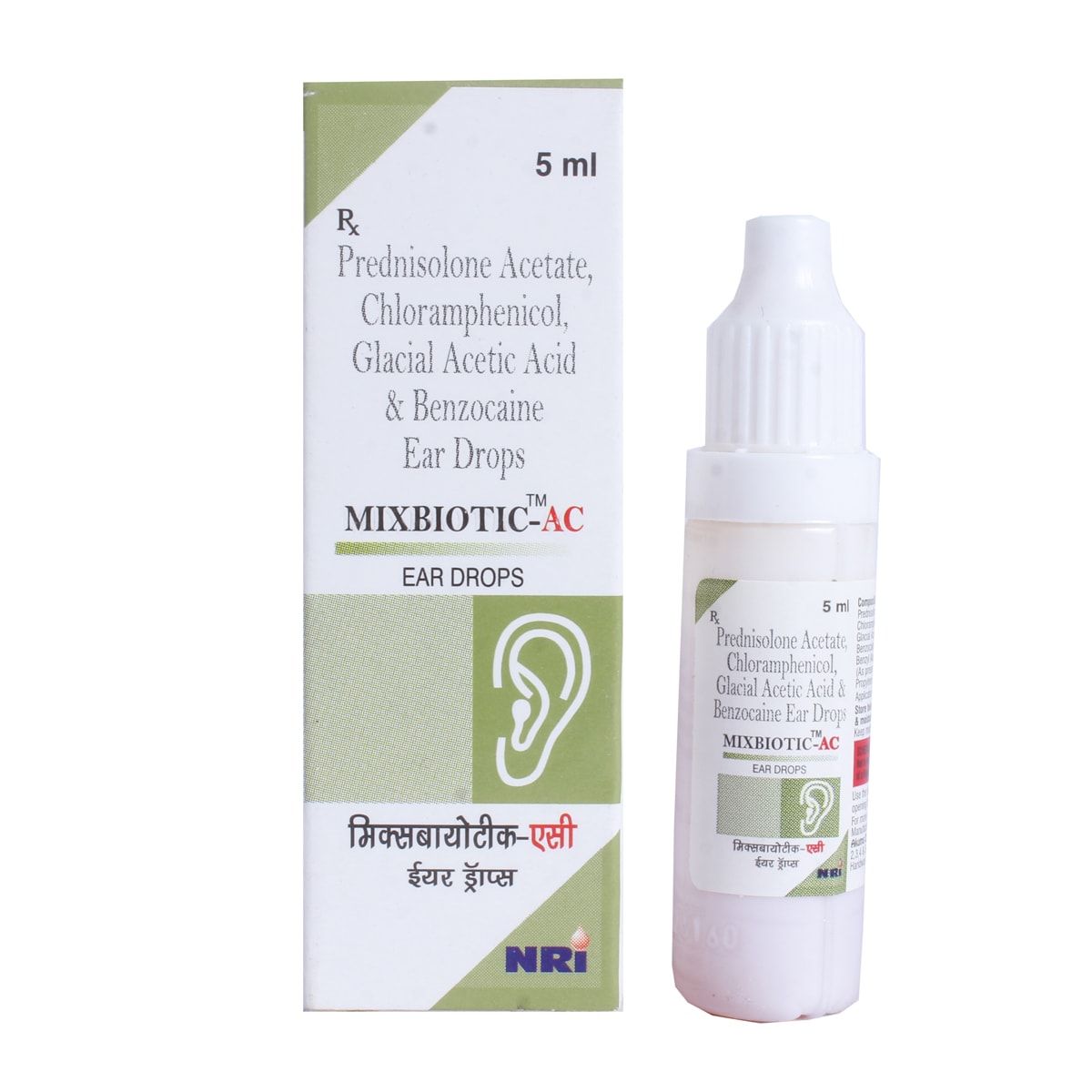Mixbiotic-AC Ear Drops 5 ml Price, Uses, Side Effects, Composition ...