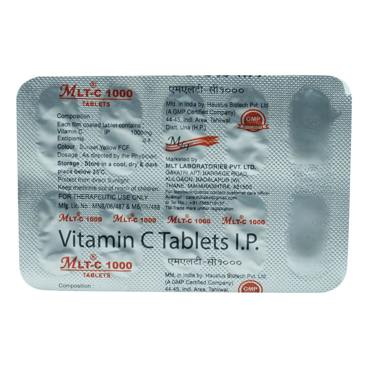 MLT-C 1000 Tablet | Uses, Side Effects, Price | Apollo Pharmacy