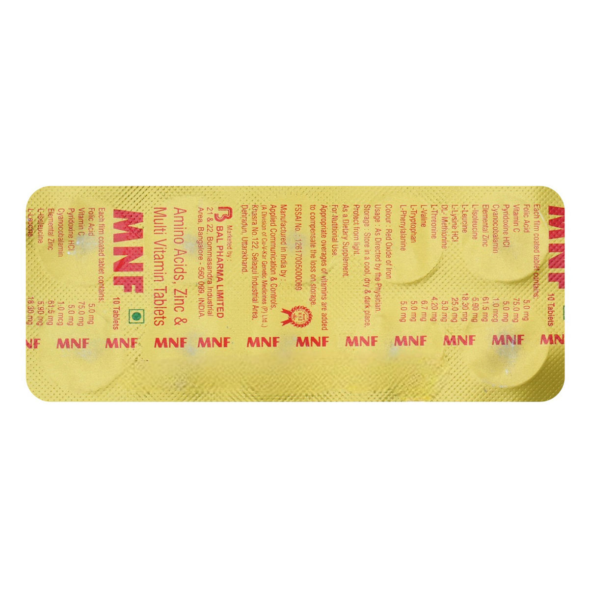 Mnf Tablet | Uses, Side Effects, Price | Apollo Pharmacy