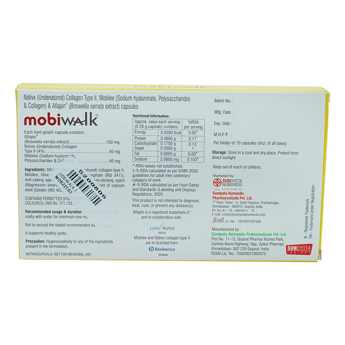 Mobiwalk Capsule 10's Price, Uses, Side Effects, Composition - Apollo ...