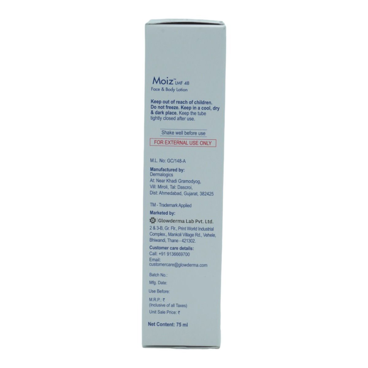 Moiz LMF 48 Face & Body Lotion | Uses, Side Effects, Price | Apollo ...