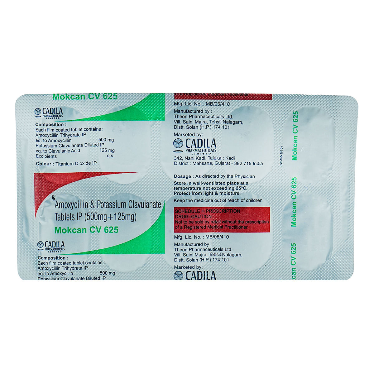 Mokcan CV Tablet | Uses, Side Effects, Price | Apollo Pharmacy