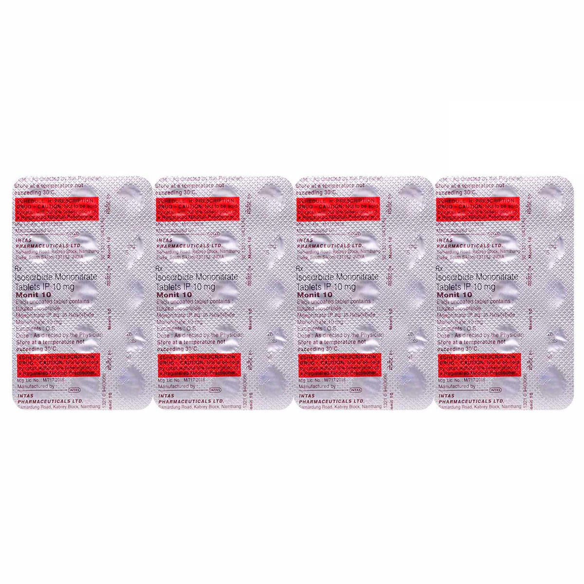 Monit 10 mg Tablet 15's Price, Uses, Side Effects, Composition - Apollo ...