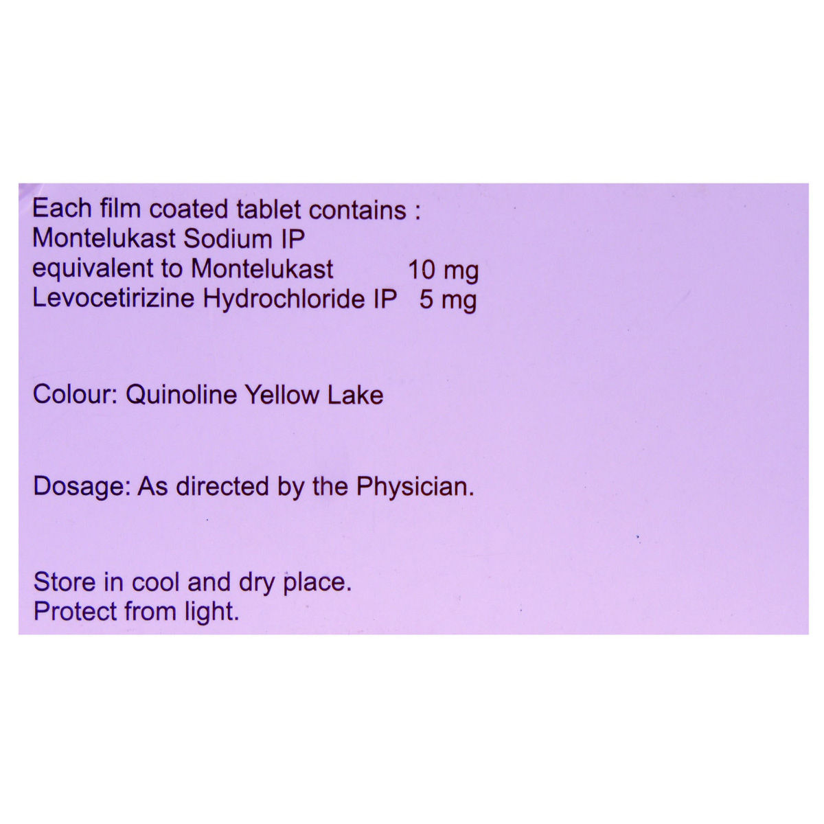 Montemac L Tablet 10's Price, Uses, Side Effects, Composition - Apollo ...