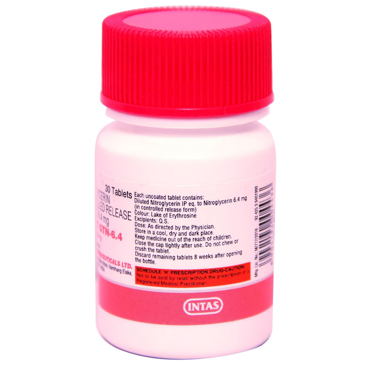 Monit GTN-6.4 Tablet | Uses, Side Effects, Price | Apollo Pharmacy