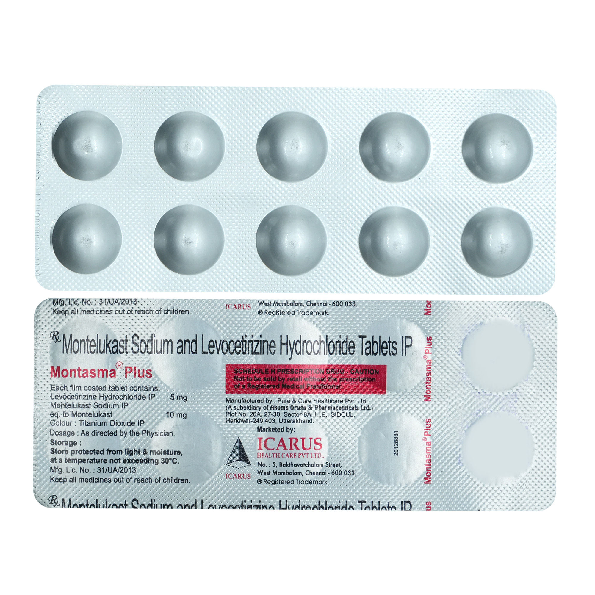 Montasma Plus Tablet | Uses, Side Effects, Price | Apollo Pharmacy