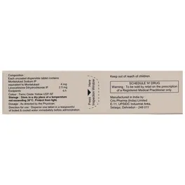 Monticope-Kid Tablet | Uses, Side Effects, Price | Apollo Pharmacy