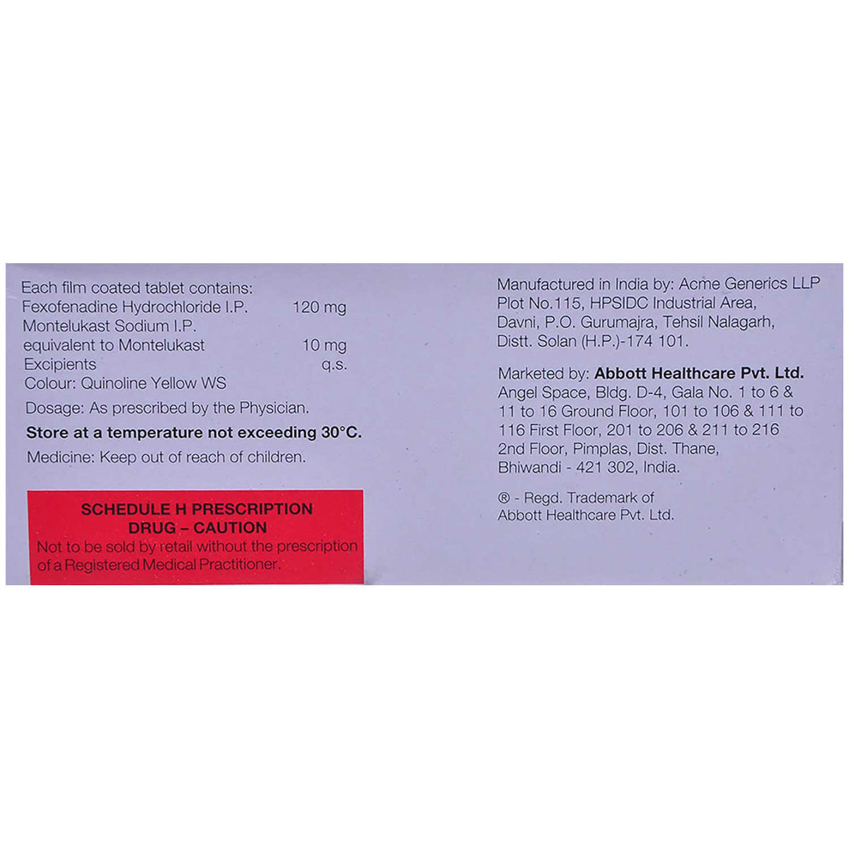 Monti FX Tablet | Uses, Side Effects, Price | Apollo Pharmacy