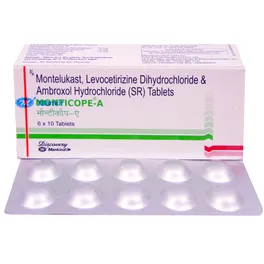 Monticope A Tablet | Uses, Side Effects, Price | Apollo Pharmacy