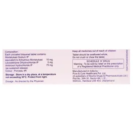 Monticope A Tablet | Uses, Side Effects, Price | Apollo Pharmacy