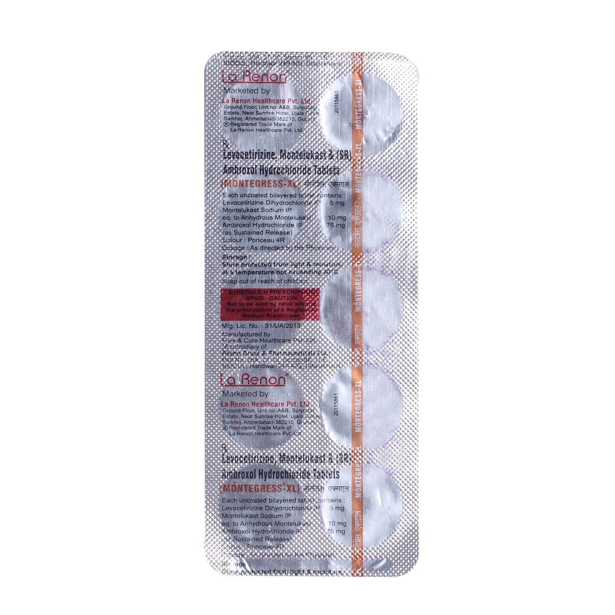 Montegress XL Tablet | Uses, Side Effects, Price | Apollo Pharmacy