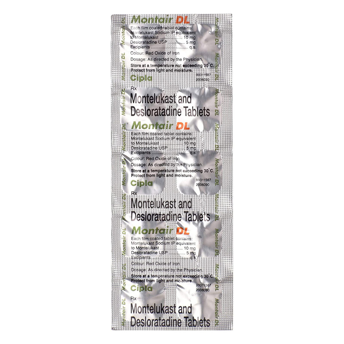 MONTAIR DL TABLET 10'S Price, Uses, Side Effects, Composition - Apollo ...