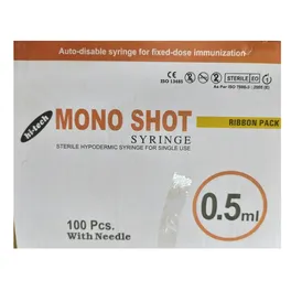 Buy Mono Shot Auto-Disable Syringe 0.5Ml (Hi- | 19 Minutes Delivery ...