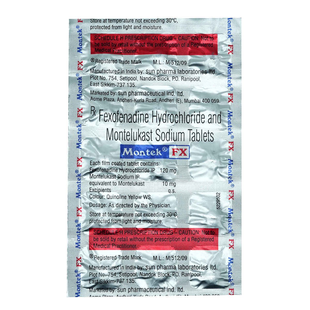 Montek FX Tablet | Uses, Side Effects, Price | Apollo Pharmacy