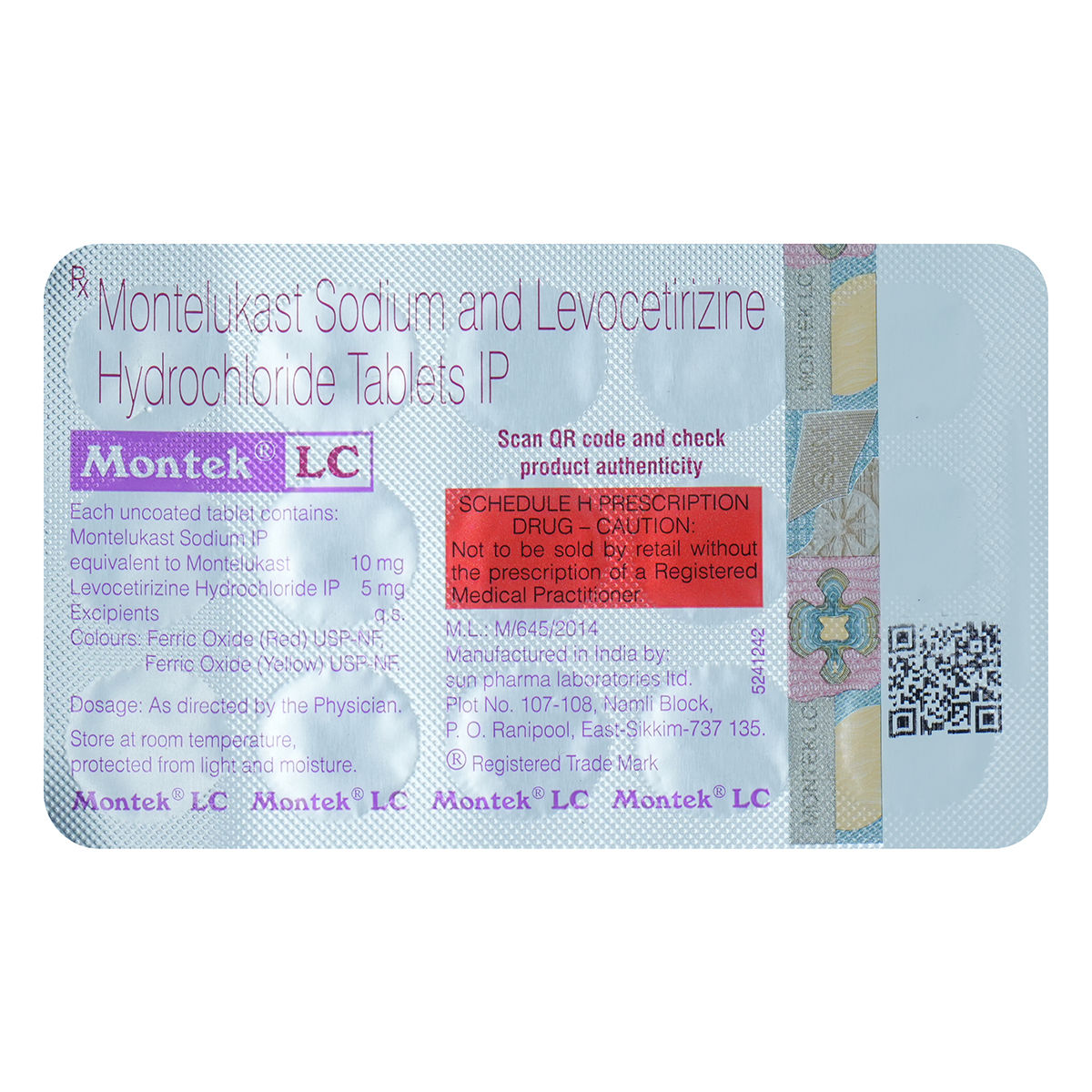Montek LC Tablet | Uses, Side Effects, Price | Apollo Pharmacy