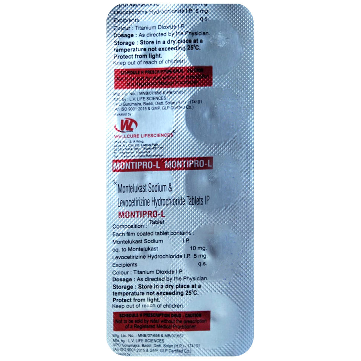 Montipro-L Tablet | Uses, Side Effects, Price | Apollo Pharmacy