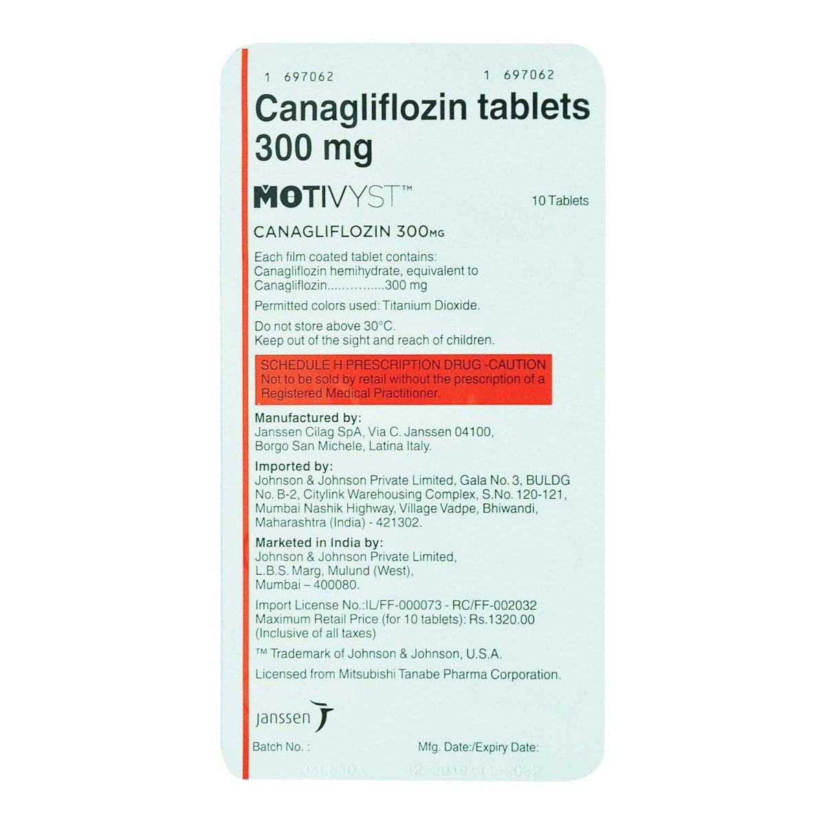 Motivyst 300 Tablet | Uses, Side Effects, Price | Apollo Pharmacy