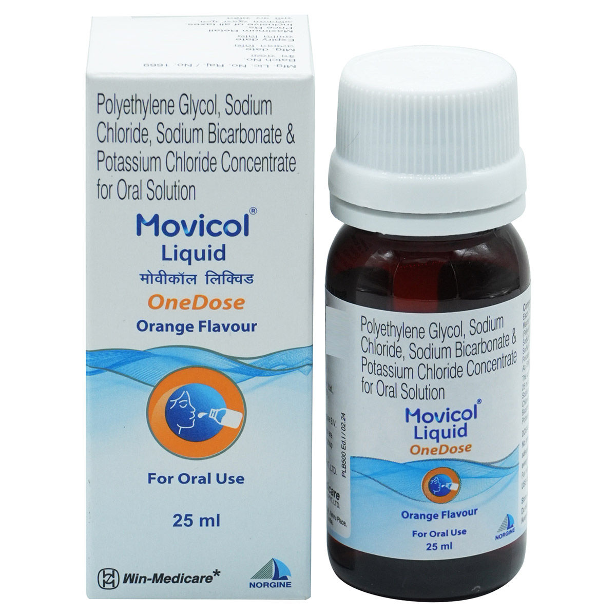 Movicol Liquid One Dose Orange Flavour Oral Solution 25 ml | Uses, Side ...